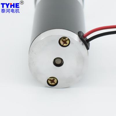中国 ペーパー ディスペンサーのための高精度の変速機37mm 24v 12v 250rpmの大きいトルク20w管状dcギヤ モーター 販売のため