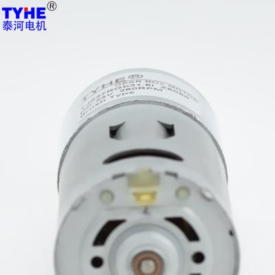 Cina IE2 la micro CC di volt rs545 540 12w 24 7.4v 60 il giri/min. 300 giri/min. di dimensione 37mm ha innestato il motore con il codificatore in vendita