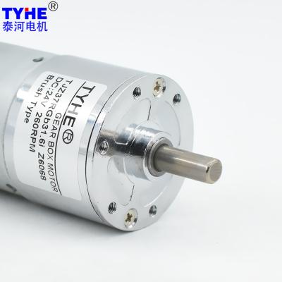 Cina IE2 la micro CC di volt rs545 540 12w 24 7.4v 60 il giri/min. 300 giri/min. di dimensione 37mm ha innestato il motore con il codificatore in vendita