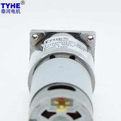 Cina Tutto il motore personalizzabile RPM basso dell'ingranaggio di CC di dimensione 5N.m 24v 12v degli ingranaggi d'acciaio 42mm in vendita
