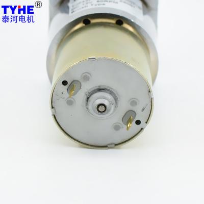 Cina Alto Ce del motore del Metal Gear di CC rs530 di volt 35rpm 4.5N.M del diametro 24 di coppia di torsione 42mm in vendita