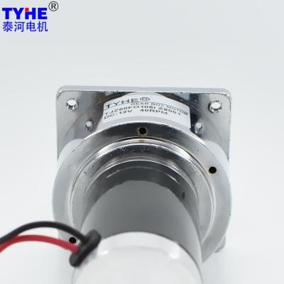 Cina IE3 la grande dimensione d'acciaio completa 25w 12v 24v di potere 60mm ha spazzolato il piccolo motore dell'ingranaggio di CC per il tettuccio apribile del veicolo in vendita