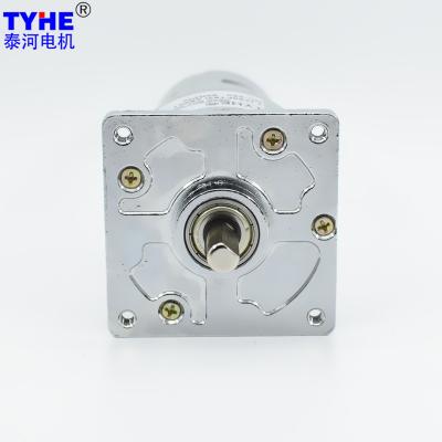 China Motor del engranaje de DC de la miniatura de la vivienda 60m m Dia Rs 775 35w 12v el 15N.m de la aleación de aluminio para el equipo del entretenimiento en venta
