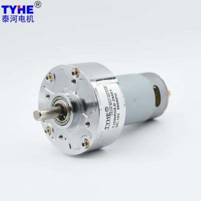 Китай Сталь зацепляет большой размер 12v 24v 20 Rpm 10N.m вращающего момента 60mm небольшой Dc зацепил Ce Rohs моторов продается