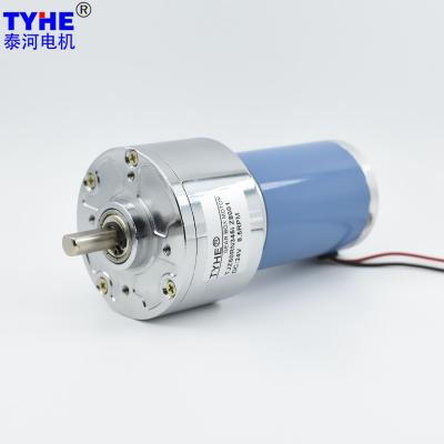 Китай Ce Rohs мотора шестерни Dc силы 45w 30RPM 12v 24v Dia скорости регулируемый IE3 60mm большой продается
