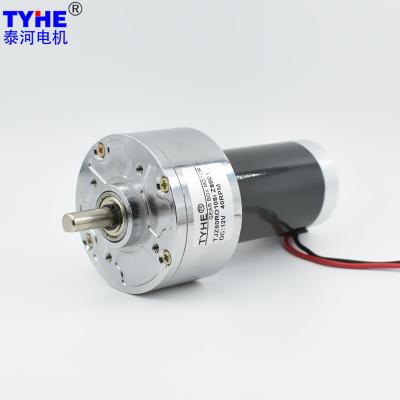 Китай Малошумный IE3 трубчатый мотор коробки передач dc размера 12v 24v 15w 120 RPM мотора 60mm электрический продается