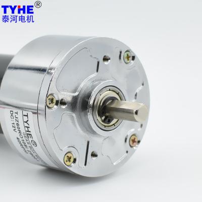 China IE3 motor elétrico tubular de baixo nível de ruído da caixa de engrenagens da C.C. do tamanho 12v 24v 15w 120 RPM do motor 60mm à venda