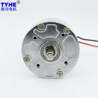 China IE3 motor elétrico tubular de baixo nível de ruído da caixa de engrenagens da C.C. do tamanho 12v 24v 15w 120 RPM do motor 60mm à venda