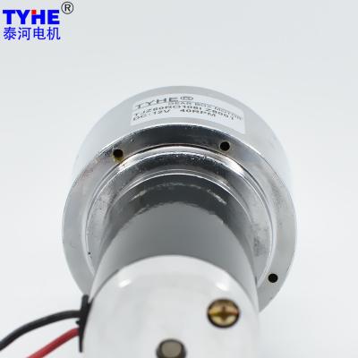 China IE3 motor elétrico tubular de baixo nível de ruído da caixa de engrenagens da C.C. do tamanho 12v 24v 15w 120 RPM do motor 60mm à venda