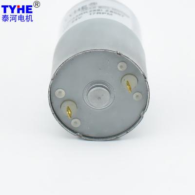 China Staalschacht 33mm het Toestelmotor 6v van 3530 150 T/min Geborstelde 5v Gelijkstroom voor Rubbermachine Te koop