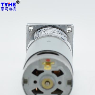 中国 正方形カバーRS555 15w 2nmプリンターのための12ボルト ギヤ減少モーター 販売のため