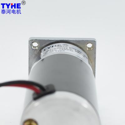 中国 25WはDCの拍車ギヤ モーター7.4V 24VにブラシをかけたDCのモータ速度の調節可能にブラシをかけた 販売のため