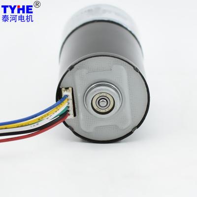 China Motor reversível 12V 60 RPM da engrenagem da C.C. do motor 15w da engrenagem de dente reto da C.C. de 37mm à venda