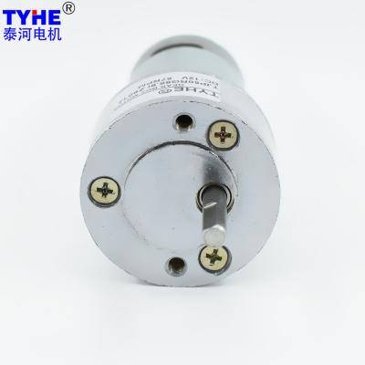 中国 長いシャフト50mm DCの拍車ギヤ モーター20rpm 50rpm RS 550高速 販売のため