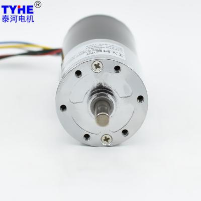 Cina motore senza spazzola a magnete permanente 10rpm 12v 24v dell'ingranaggio di CC di 37mm a bassa velocità in vendita