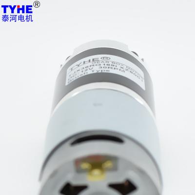 Cina motore a magnete permanente 10.8V dell'ingranaggio di CC di 800rpm 1500Rpm un alto potere di 12 volt a basso rumore in vendita
