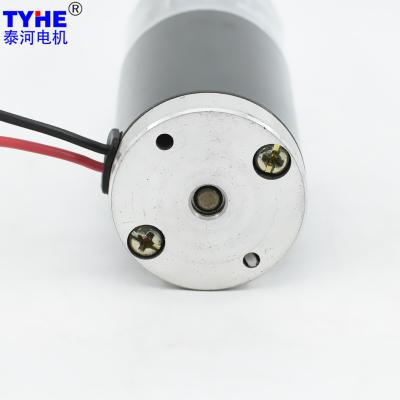 Cina motore dell'ingranaggio di CC di 24v 12v 1500rpm 600rpm 35w con alta coppia di torsione RPM basso del codificatore 13ppr in vendita