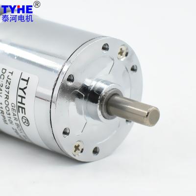 Cina la micro CC di 10rpm 20rpm ha innestato il cambio 12v 24v 20kgcm del motore 37mm 25 watt in vendita