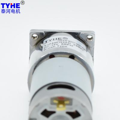 Cina motore 80Rpm 12-24V 50kgcm 1nm 2nm dell'ingranaggio di CC di coppia di torsione del motore ad ingranaggi di 42mm alto in vendita