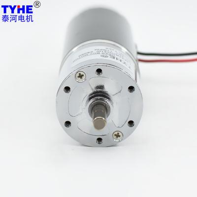 Cina la micro CC di 10rpm 20rpm ha innestato il cambio 12v 24v 20kgcm del motore 37mm 25 watt in vendita