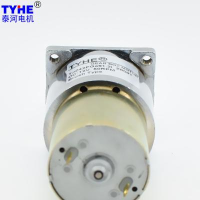 Cina Motore regolabile 6V-24V 42mm 10rpm 20rpm 30kgcm 2nm dell'ingranaggio di CC di velocità micro in vendita
