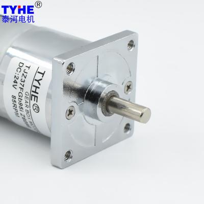 Cina carico 10kg RPM basso di Mini Dc Geared Motor 6V 12v 24v 14.4v 15kg/Cm del motore ad ingranaggi di 37mm in vendita