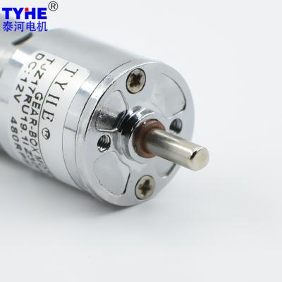 Cina Trasmissione 150rpm ad alta velocità di lunga vita di Mini Brush Dc Geared Motors del metallo in vendita