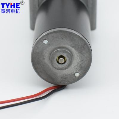 Cina motore 2nm 58mm*40mm dell'ingranaggio a vite di CC di 12v 200rpm con il codificatore in vendita