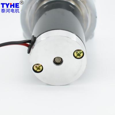 Cina Motore elettrico 60mm 12v 24v 6000rpm RPM basso 30rpm 20w dell'ingranaggio di CC della spazzola in vendita