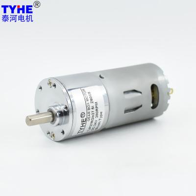 Cina motore Rs545 1 giri/min. a bassa velocità 3rpm dell'ingranaggio di CC della trasmissione 6v 12v 24V di 37mm in vendita