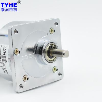 Cina Motore elettrico 60mm 12v 24v 6000rpm RPM basso 30rpm 20w dell'ingranaggio di CC della spazzola in vendita
