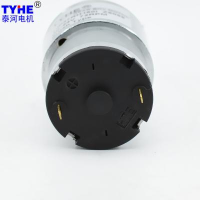 Cina coppia di torsione 90rpm del diametro 37mm del motore di riduzione dell'ingranaggio di 2W PMDC 12v 24v alta in vendita