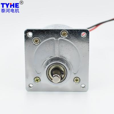 Cina Motore elettrico 60mm 12v 24v 6000rpm RPM basso 30rpm 20w dell'ingranaggio di CC della spazzola in vendita