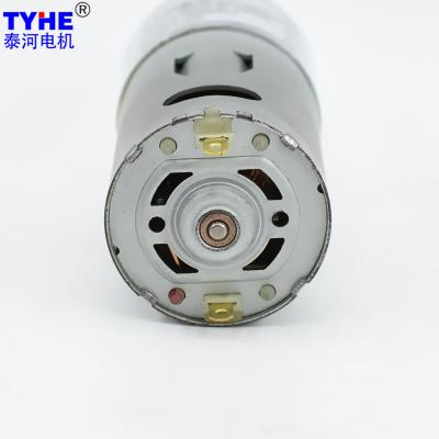 Cina motore Rs545 1 giri/min. a bassa velocità 3rpm dell'ingranaggio di CC della trasmissione 6v 12v 24V di 37mm in vendita