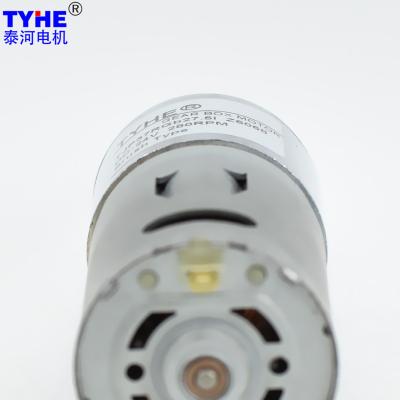 Cina motore Rs545 1 giri/min. a bassa velocità 3rpm dell'ingranaggio di CC della trasmissione 6v 12v 24V di 37mm in vendita