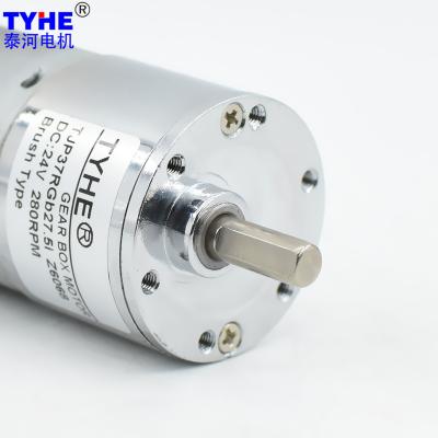 Cina motore Rs545 1 giri/min. a bassa velocità 3rpm dell'ingranaggio di CC della trasmissione 6v 12v 24V di 37mm in vendita