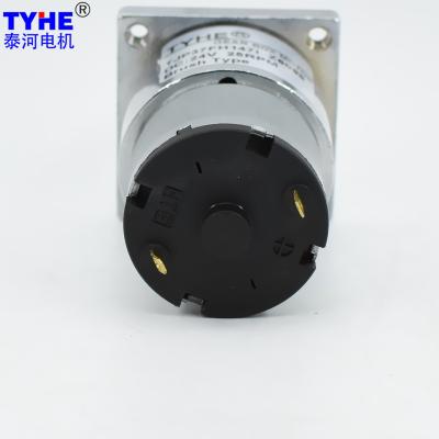 Cina La CC del motore ad ingranaggi 12v del Od 37mm ha innestato l'alta coppia di torsione 10kg cm del motore 30rpm 50Rpm in vendita