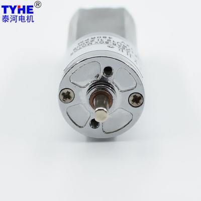 Cina Trasmissione 150rpm ad alta velocità di lunga vita di Mini Brush Dc Geared Motors del metallo in vendita