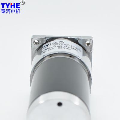 Cina Piccolo 42mm motore dell'ingranaggio di CC della flangia 12v 24v dell'OEM per la griglia 600Rpm del barbecue in vendita