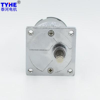 Cina La CC del motore ad ingranaggi 12v del Od 37mm ha innestato l'alta coppia di torsione 10kg cm del motore 30rpm 50Rpm in vendita