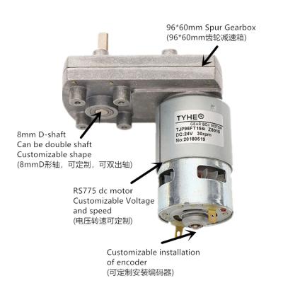 Cina 5000rpm 35 la CC di watt 5nm ha innestato il motore per il selettore rotante di verdure in vendita