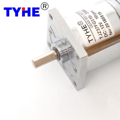 Cina Motore dell'ingranaggio di CC di watt 15w di kg.cm 16kg cm 2000rpm 180rpm 120 giri/min. PMDC 12v 24volt 10 del cambio 10 di Dia 37mm del produttore piccolo in vendita