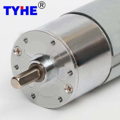 Cina Motore basso dell'ingranaggio di CC di coppia di torsione 5kgcm 120rpm 150rpm RPM del fornitore 37mm 115gearmotor 10000rpm 12v 24v 18v della Cina alto micro in vendita