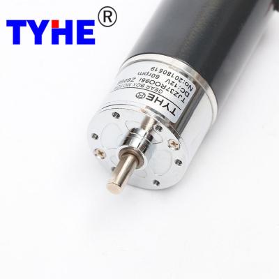 Cina La piccola CC rotatoria ha innestato il motore con coppia di torsione del cambio 30rpm del codificatore 37mm alta in vendita