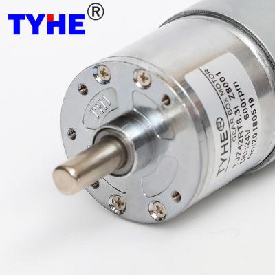 Cina il cambio di 42mm ha spazzolato il motore elettrico dell'ingranaggio d'acciaio del motore 30 giri/min. di CC per la zazzera astuta in vendita