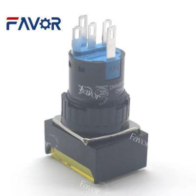 China Lightweight 0.01kg/PC Electric Shift Button for Yin Hy-S1606 Cutter Yellow Push Button for sale