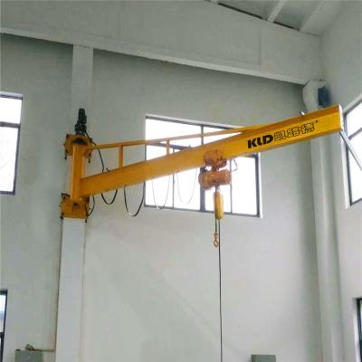 China Mini Jib Crane Workshop Wall Mounted Jib Crane 300kg 500kg Lifting for sale