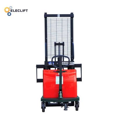 Cina 24V 120Ah Manual Walkie Stacker Powered Pallet Stacker OEM ODM in vendita