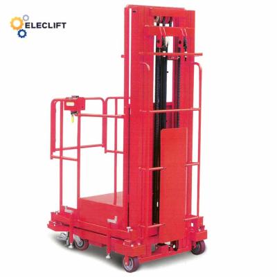 Cina AC Motor Semi Electric Order Picker With Lifting Height 2.7m-6m in vendita