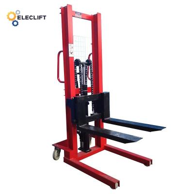 중국 Customized Color Manual Pallet Stacker 1000kg With Polyurethane Wheels 판매용